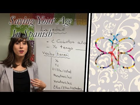 How To Say Your Age In Spanish | Basic Spanish