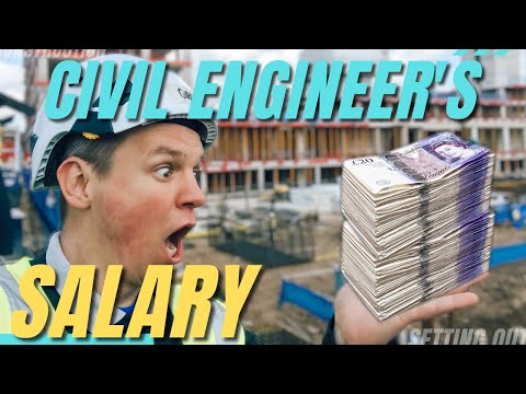 CIVIL ENGINEER'S SALARY in UK. How much Civil Engineer can earn on UK construction site.