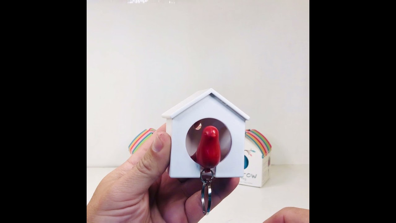 Portallaves Llavero Silbato Pajarito Casa