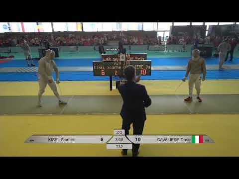Euro Champs 2025 SMS - L32 - Siarhei Kisel BLR v Dario Cavaliere ITA
