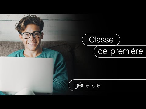 Classe de première générale - Votre espace de formation Cned