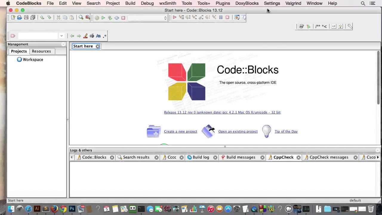 Code  Blocks Crashing or quits unexpectedly on Mac OS   FIX