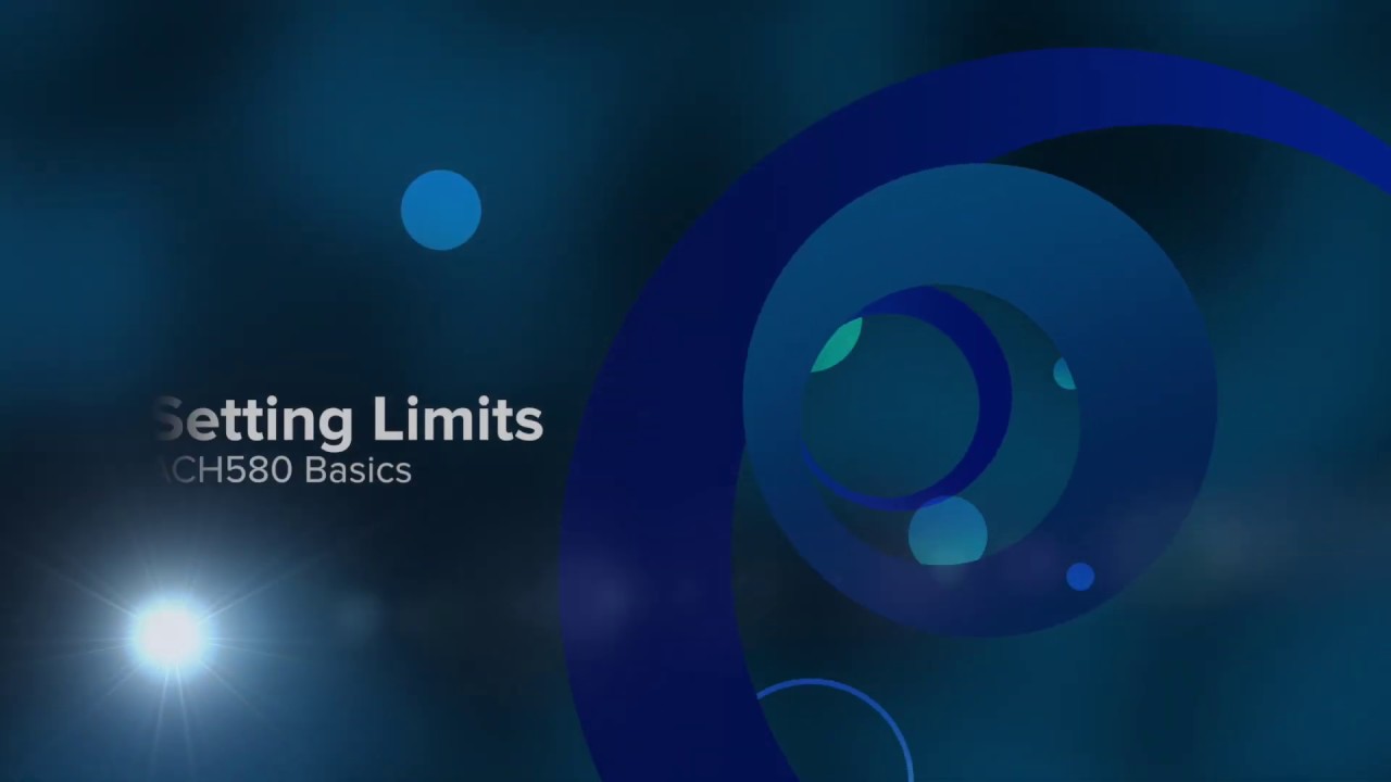 ABB ACH580 - Setting Limits