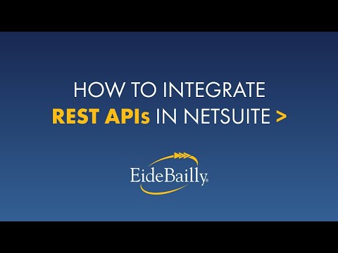 How to Set Up and Integrate Rest APIs in NetSuite