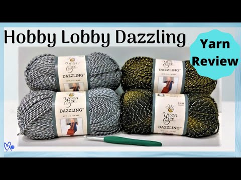 Yarn Review Hobby Lobby Yarn Bee Dazzling