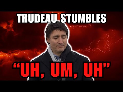 Justin Trudeau Stumbles And Fumbles Over His Own Words