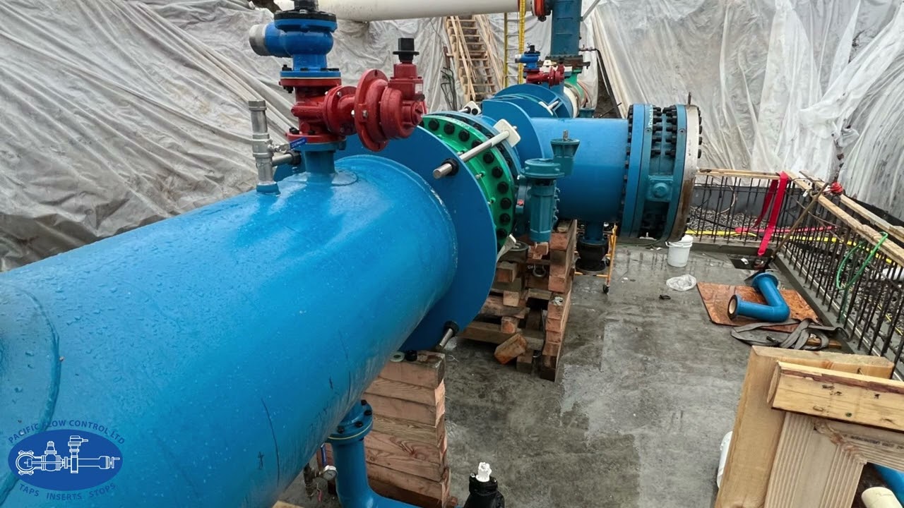 Pacific Flow Control Ltd. Successfully Completes Double 36” Line Stop in Surrey, BC