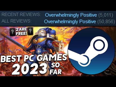 EVERY OVERWHELMINGLY POSITIVE STEAM PC GAME IN 2023 - 2 ARE FREE!