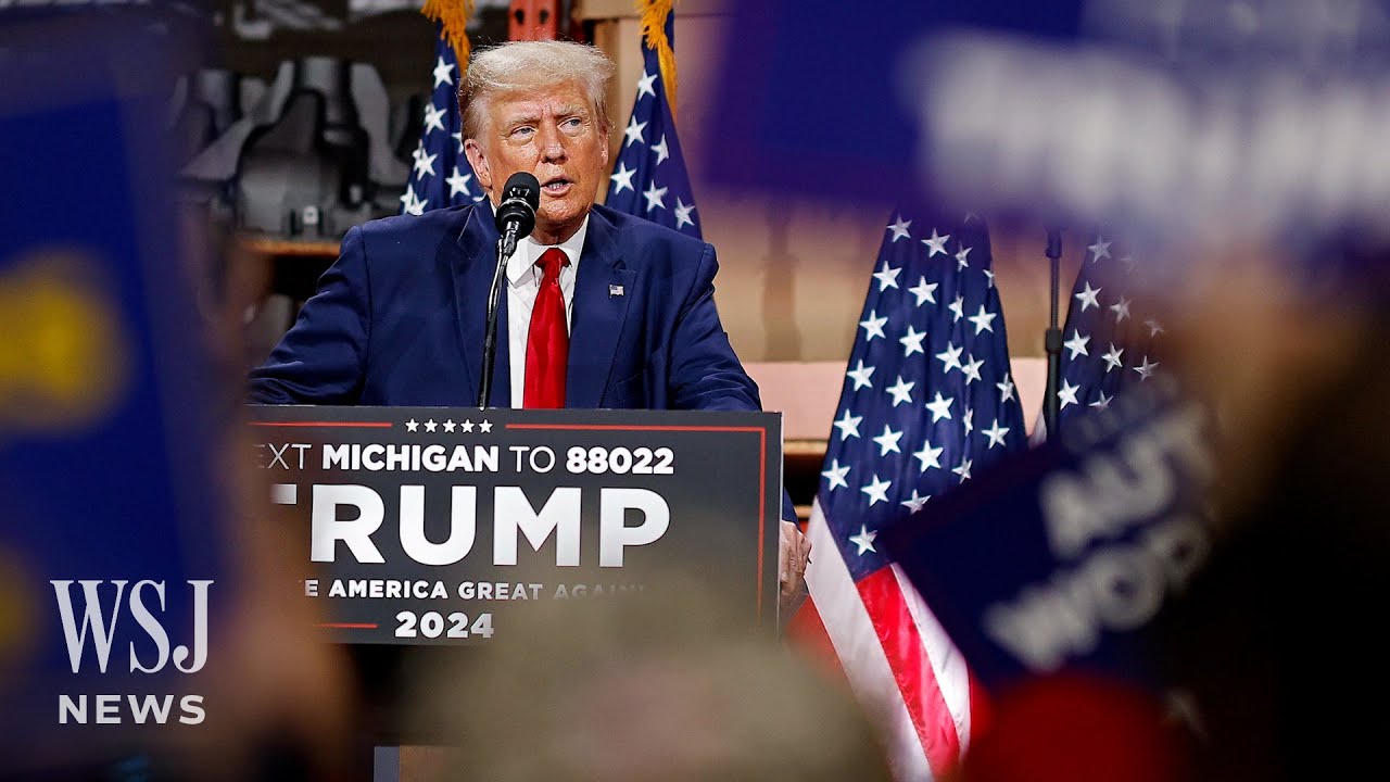 Trump Skips Second GOP Debate, Holds Michigan Rally | WSJ News