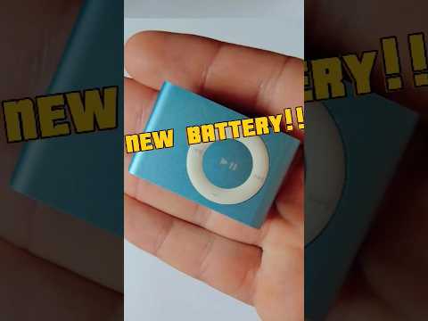 How to replace the battery in an iPod shuffle 2nd gen #ipod #ipods #apple