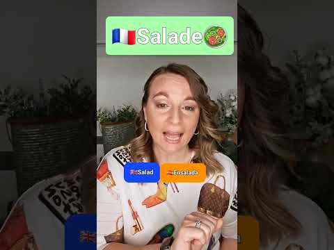 🇬🇧SALAD in French pronunciation🇪🇸Ensalada francés🇨🇵Salade#frenchpronunciation