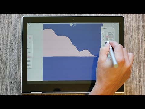 Time-Lapse Process Video — Illustration Using Google Chrome Canvas App