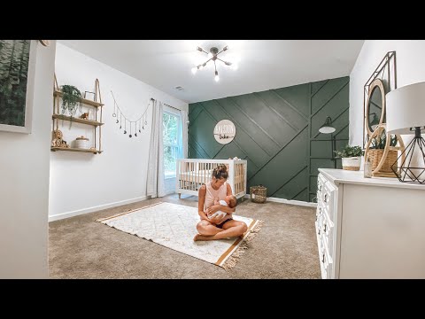 BABY BOY NURSERY ROOM TOUR!! | Nate and Sutton Vlogs