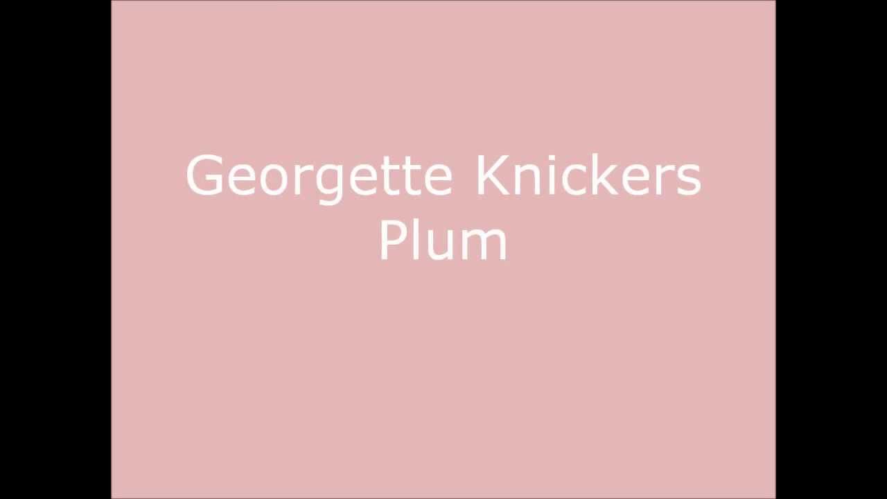 Sissy Georgette Plum Knickers from MBee