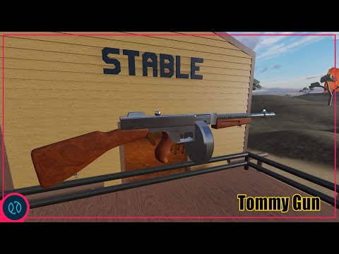 Tommy Gun Roblox 3D Model [Preview]