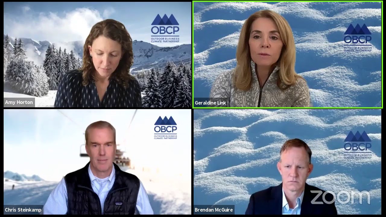 The Outdoor Business Climate Partnership Presents: Climate Advocacy In 2021
