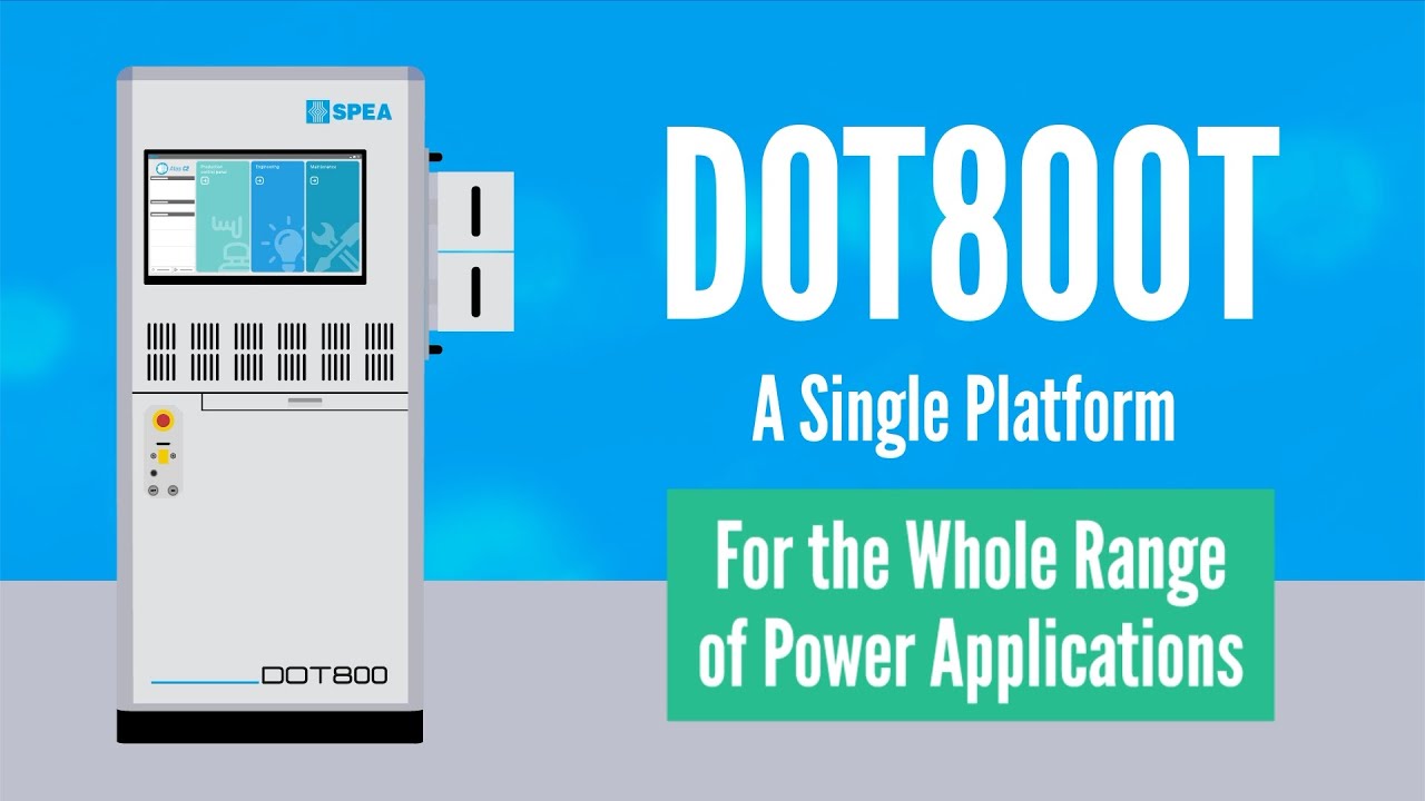 SPEA DOT800T - Power Semiconductor Tester - Product Video | SPEA