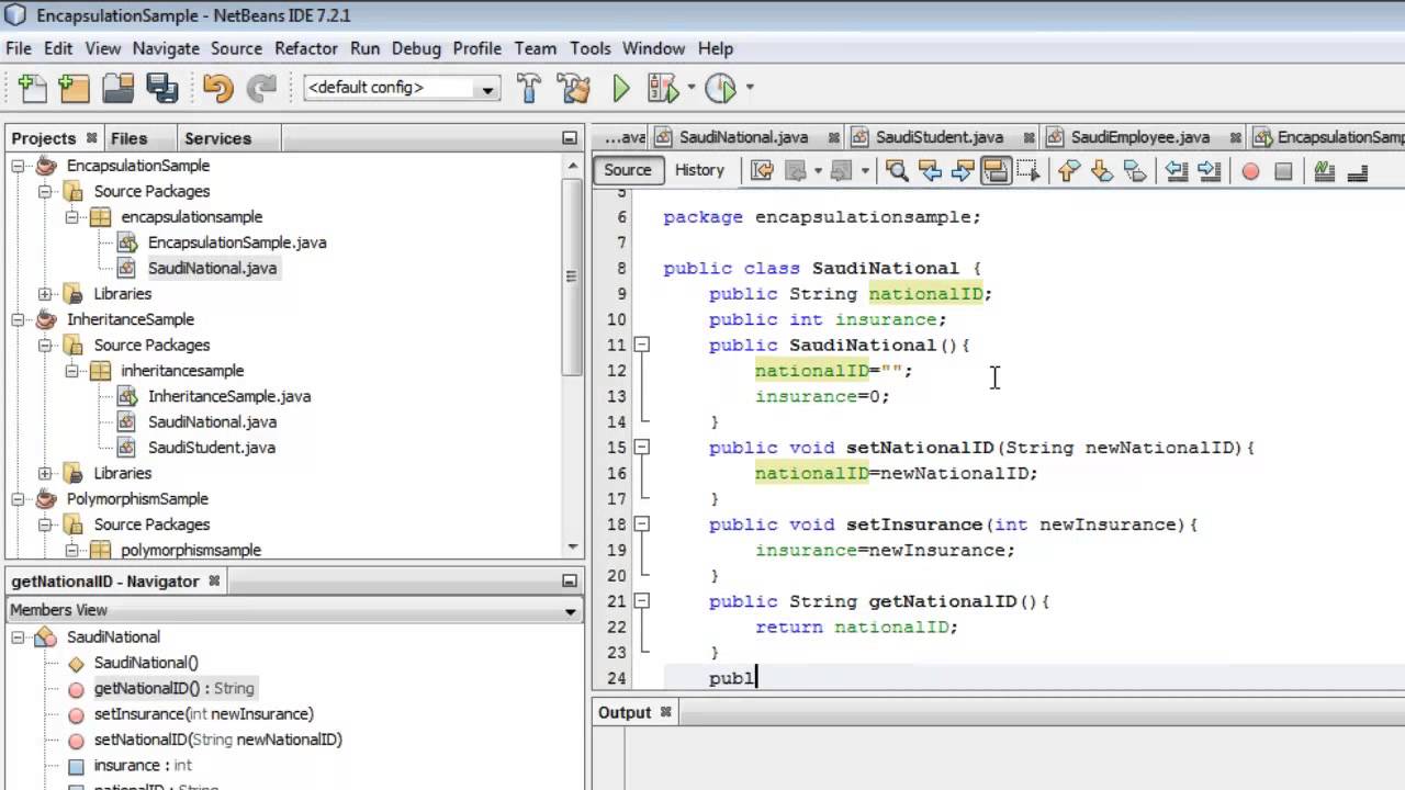 Java Tutorial 23 - Encapsulation in Java