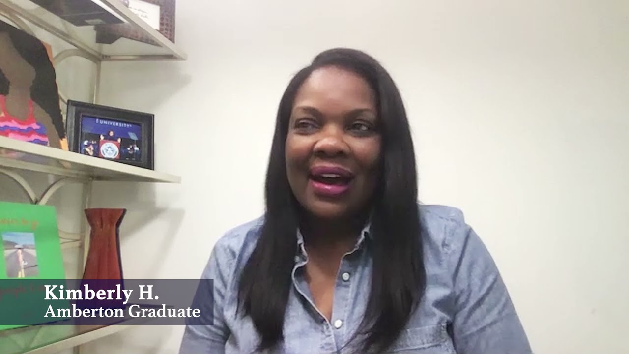 Amberton Alumni: The Nontraditional Student's Success Story