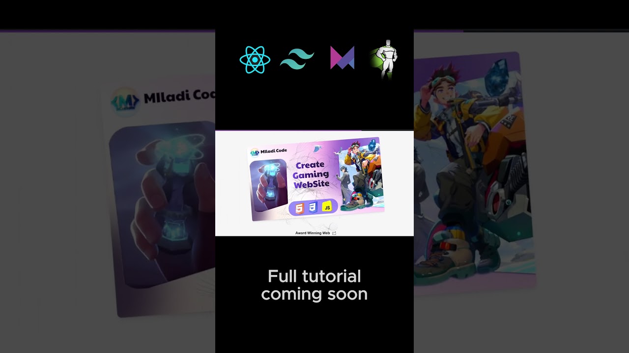 Create a 3D Animated Portfolio Website | HTML, CSS, JavaScript, GSAP & Spline Tutorial