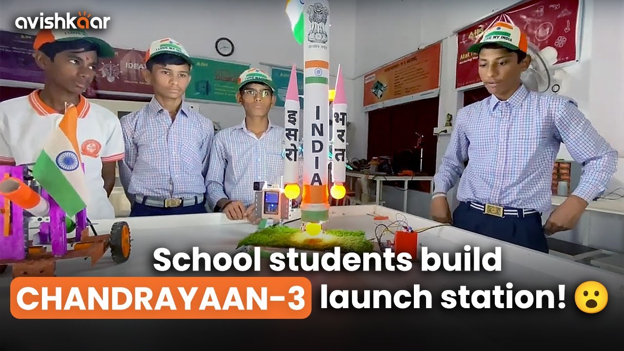 DIY Chandrayaan-3 Launch Station | Atal Tinkering Lab by Avishkaar | DIY Robotic Tank | Robotics Kit