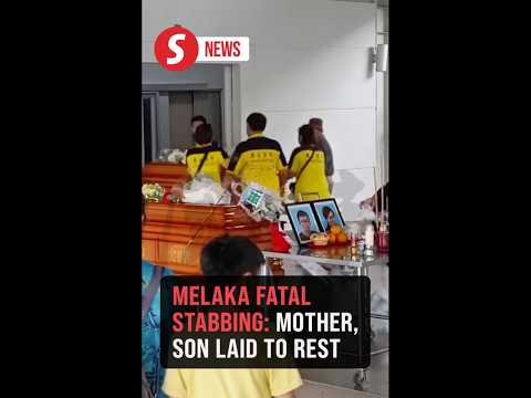 Melaka fatal family tragedy: Mother, son laid to rest