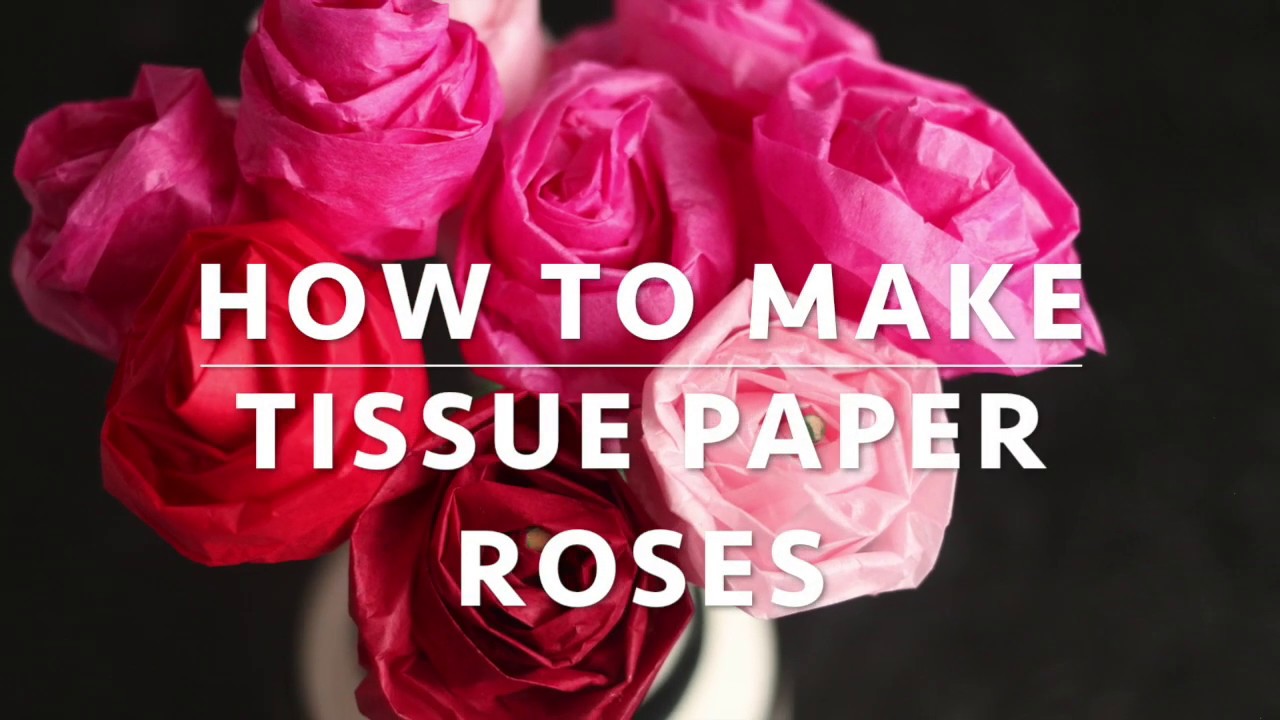Tissue Paper Roses