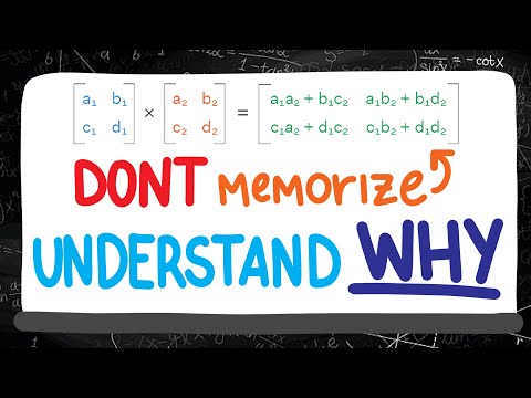Matrix Multiplication Actually Makes Sense (Here’s Why)