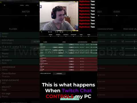 What happens when you let your Twitch Chat control your PC!