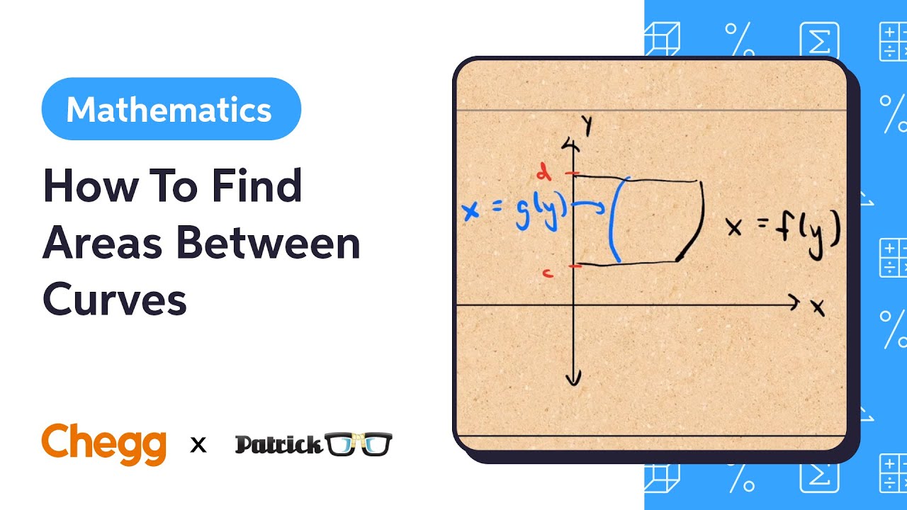How To Find Areas Between Curves Ft. PatrickJMT