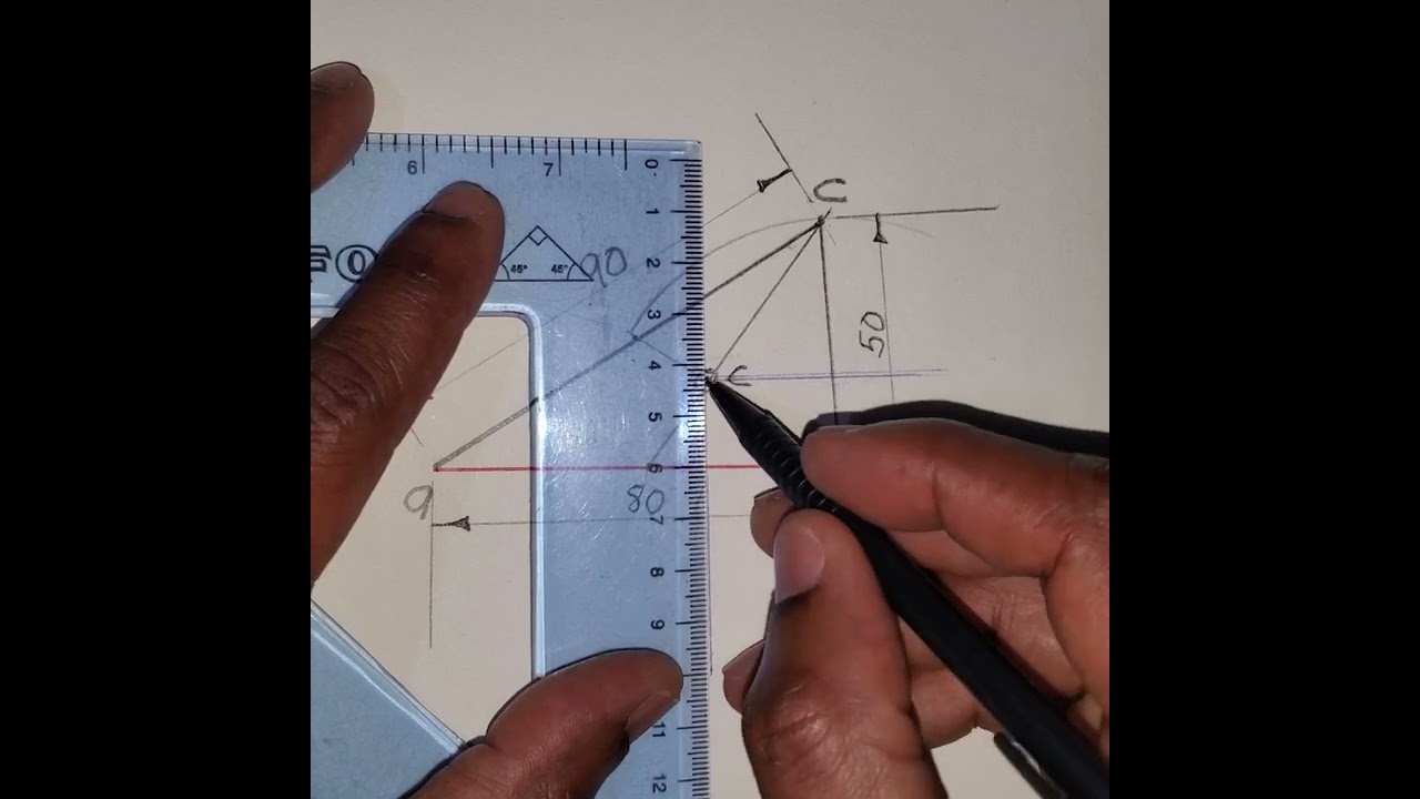 How to Find the Centroid of a Triangle Graphically