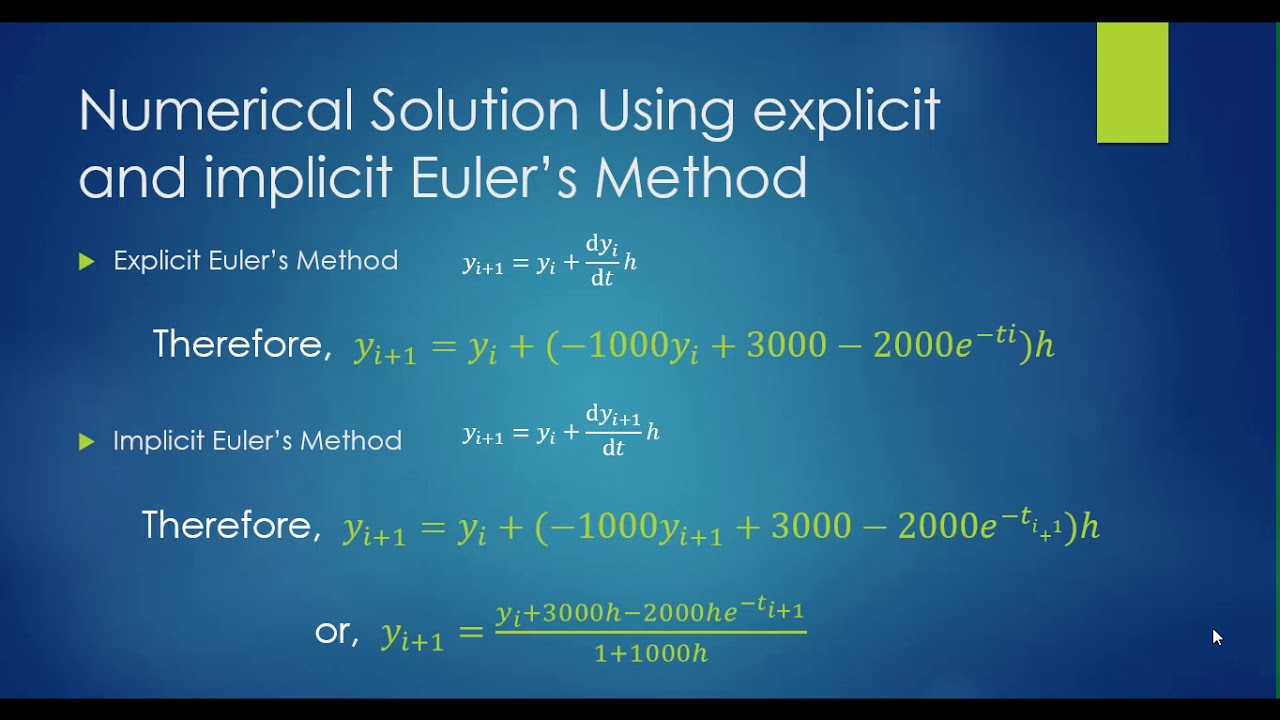 Analytical and Numerical  Solution for Stiff ODEs with Matlab