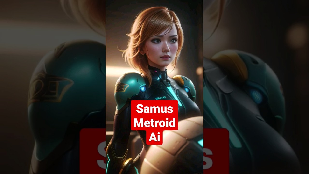 Metroid AI #animation #ai #viral #anime #shorts #metroid #videogames