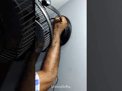 Installing REMI High Speed Wall Fan