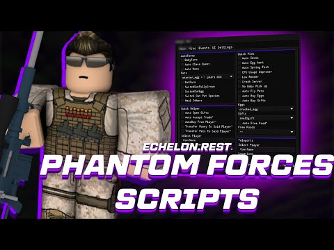 THE BEST Phantom Forces Script WITH NO KEY - Newest Update, Aimbot, Player Esp, Gun Mods & More!