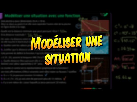 Mathématiques - Comment modéliser une situation avec une fonction ?