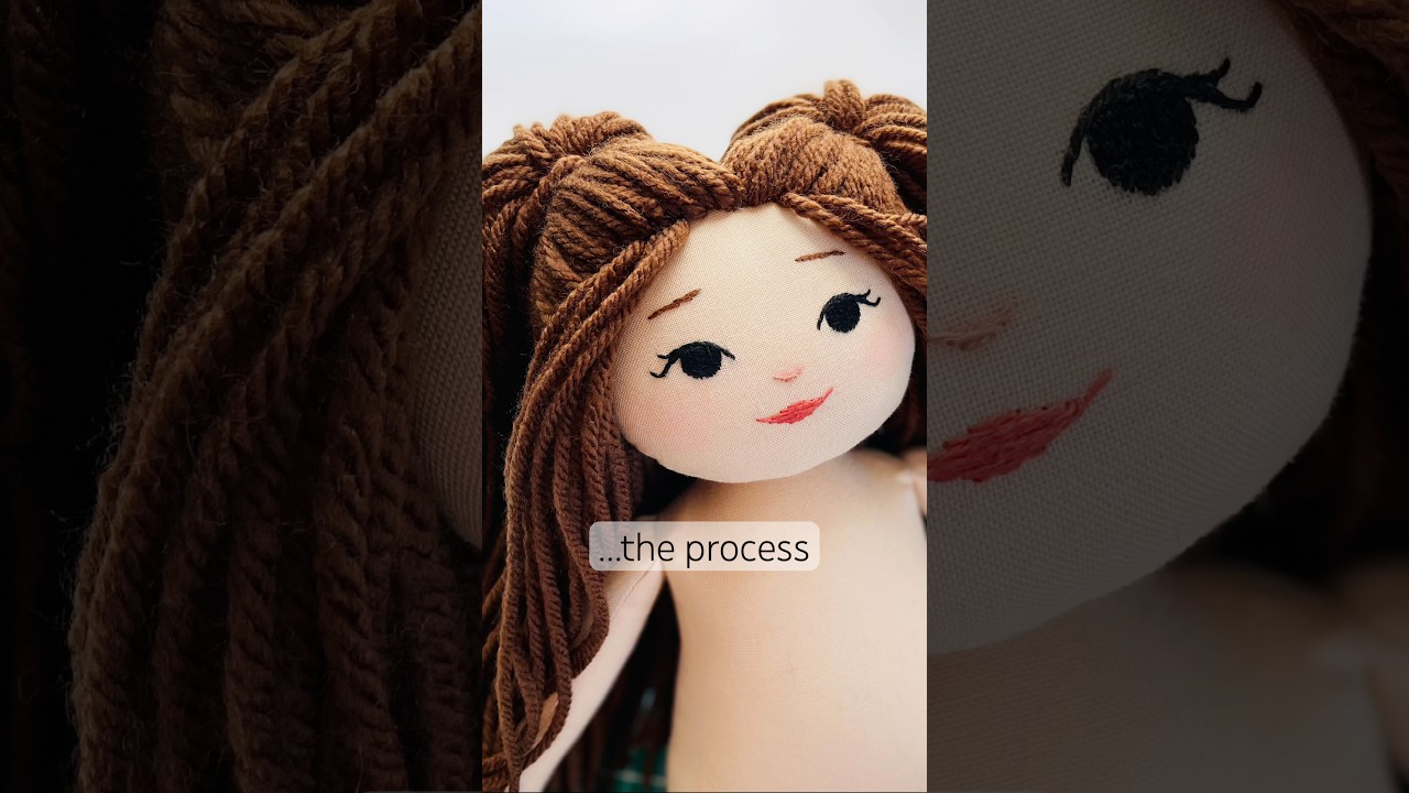 Free cloth doll pattern and weekly tutorials!
