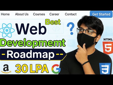 Complete Web Development Roadmap 2025 For 30 LPA Placement | Web Dev Roadmap 2025