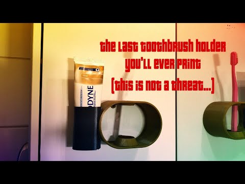 The Ultimate Toothbrush Docking Station (3D Printed)