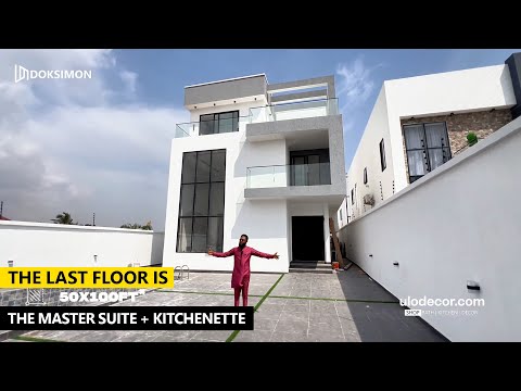 Impeccable Modern 4 Bedroom House in Accra with Swimming Pool