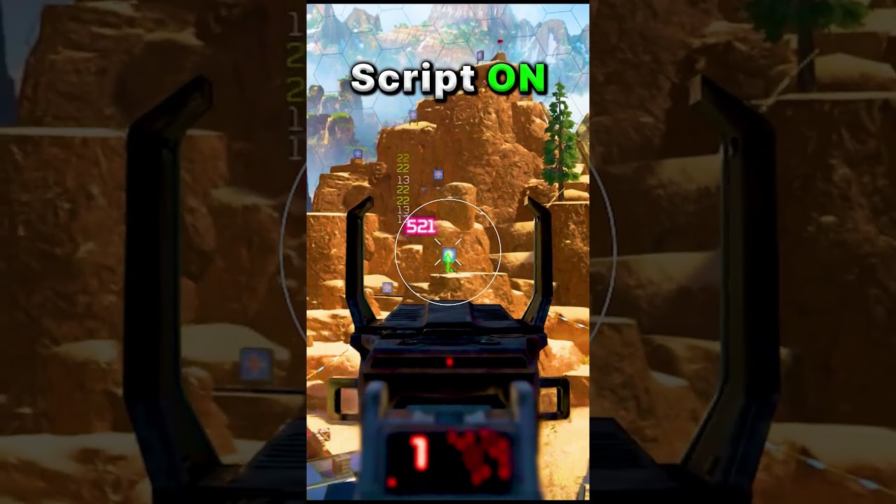 🔥 I Tried the Script 70% of Apex Predators Use – Laser Beam Accuracy! #apex #apexlegends