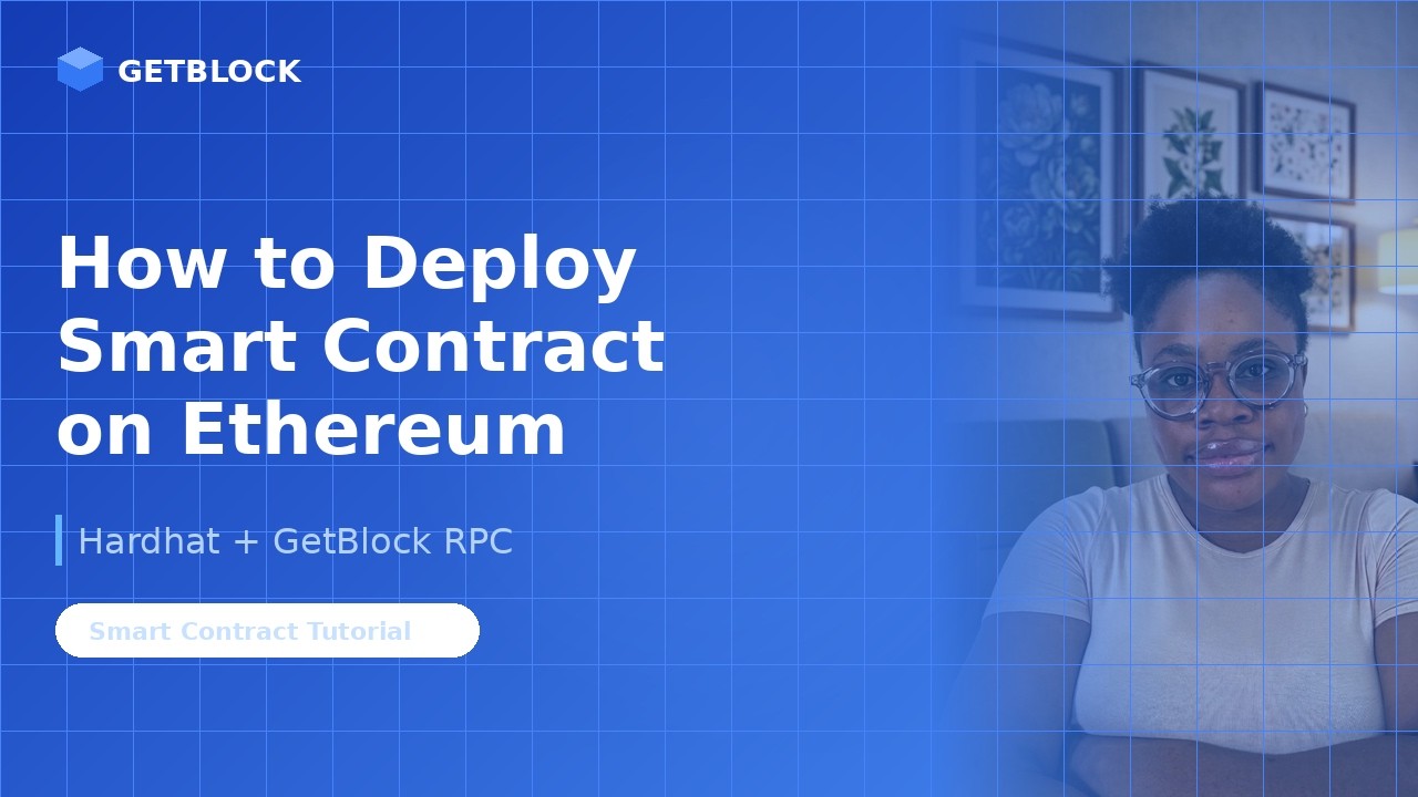 How To Deploy Smart Contract On Ethereum Network Using GetBlock and Hardhat Without .env File
