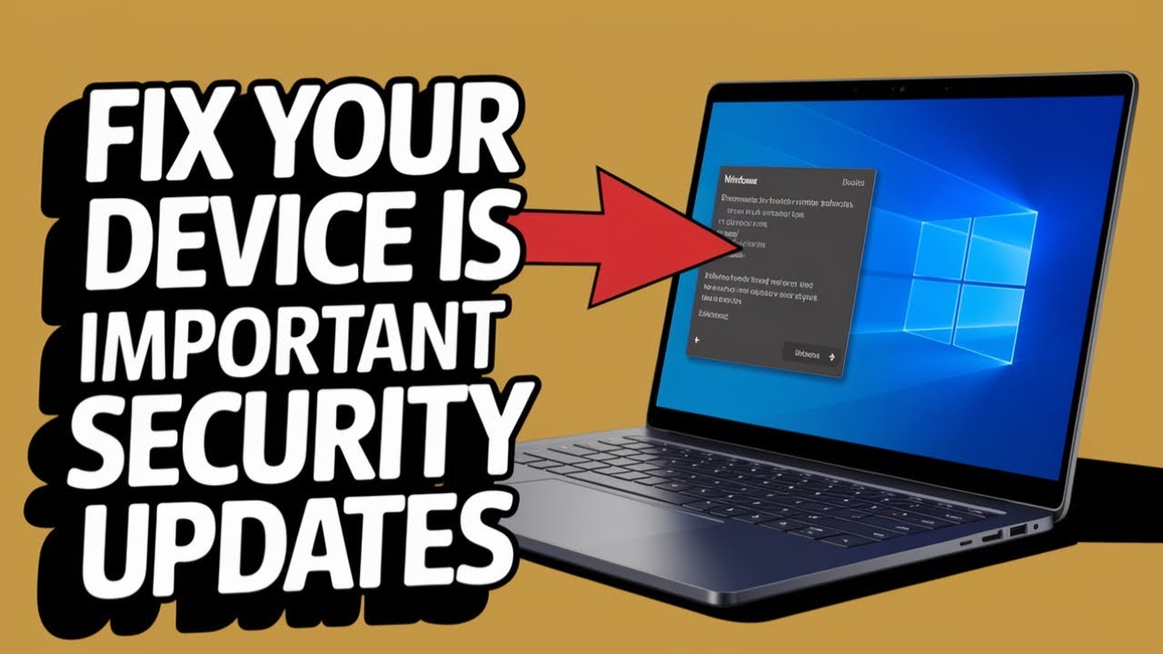 How To Fix Windows 11 Update Your Device is Missing Important Security Update Error [Solved]