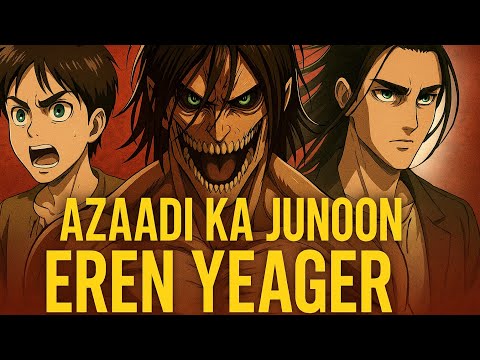 Eren Yeager HINDI SONG RAP Azaadi Ka Junoon | Attack On Titan| Hindi Anime Rap Song AMV | BY TAVREJ