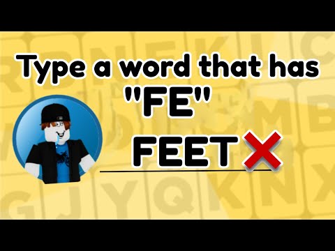 Roblox Players are Actually STUPID | Word Bomb