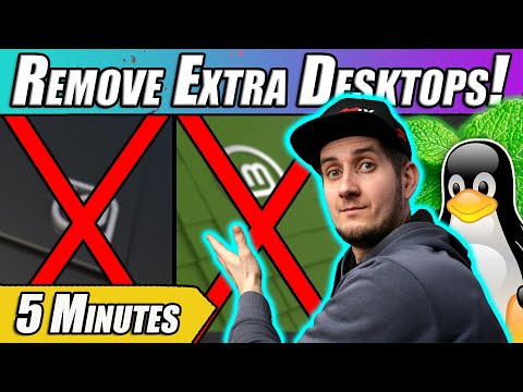How to Remove Unused Desktop Environments in Linux Mint