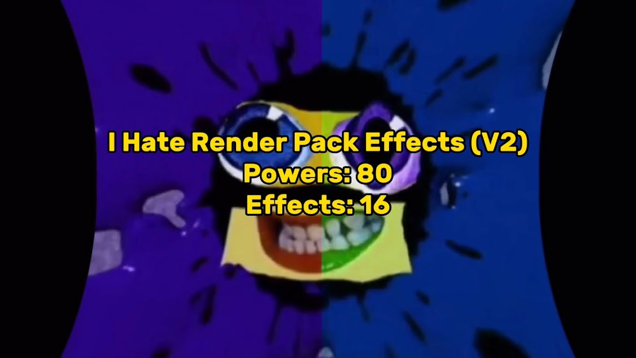I Hate Render Pack Effects 80 Powers More!!!!!!!!! (V2)