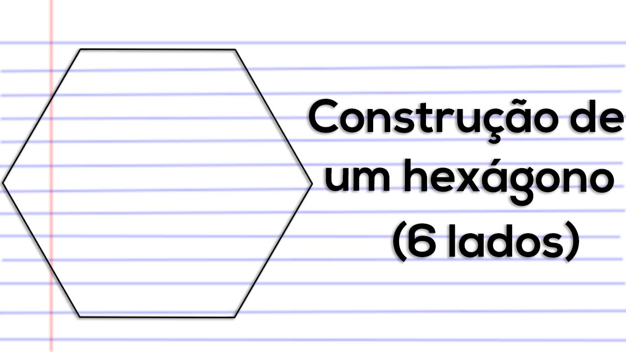 Technical Drawing #3.10.3 - Construction of a hexagon - 6 sides