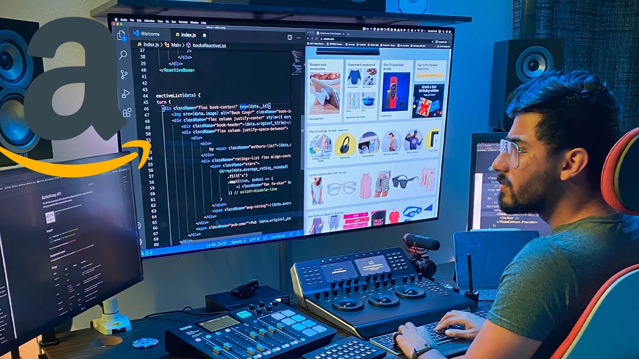 🔴 How to Make an AMAZON Clone with REACT JS for Beginners (in 4 hours)