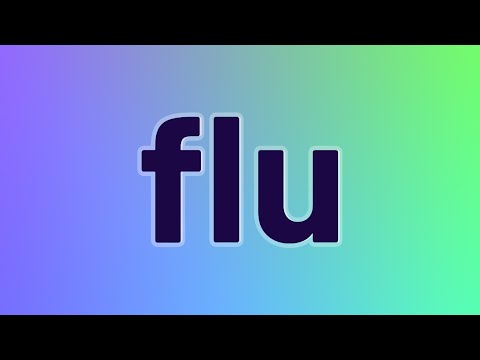 Flu - 14 English Vocabulary Flashcards
